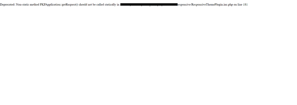 Deprecated Non Static Method Pkpapplicationgetrequest Should Not Be Called Statically 