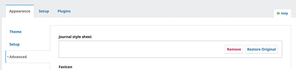 Custom Css Disappearing From Journal Style Sheet Software Support Pkp Community Forum