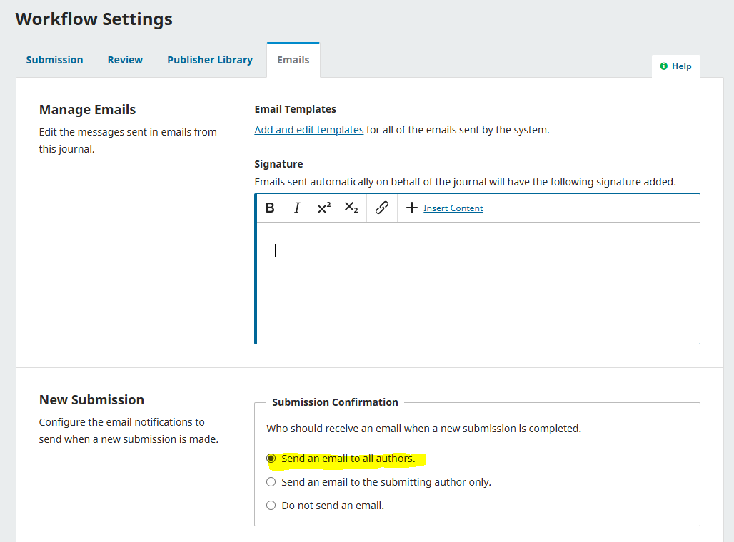Problems with some email template - Software Support - PKP Community Forum