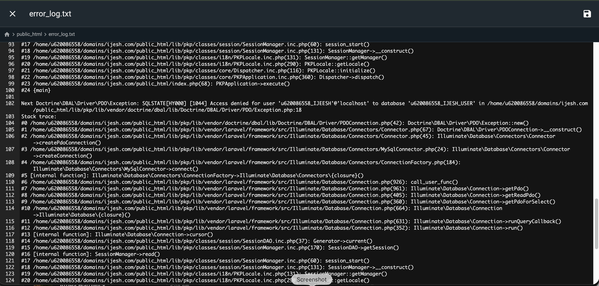 Website showing 500 Internal Server Error - Software Support - PKP Community Forum